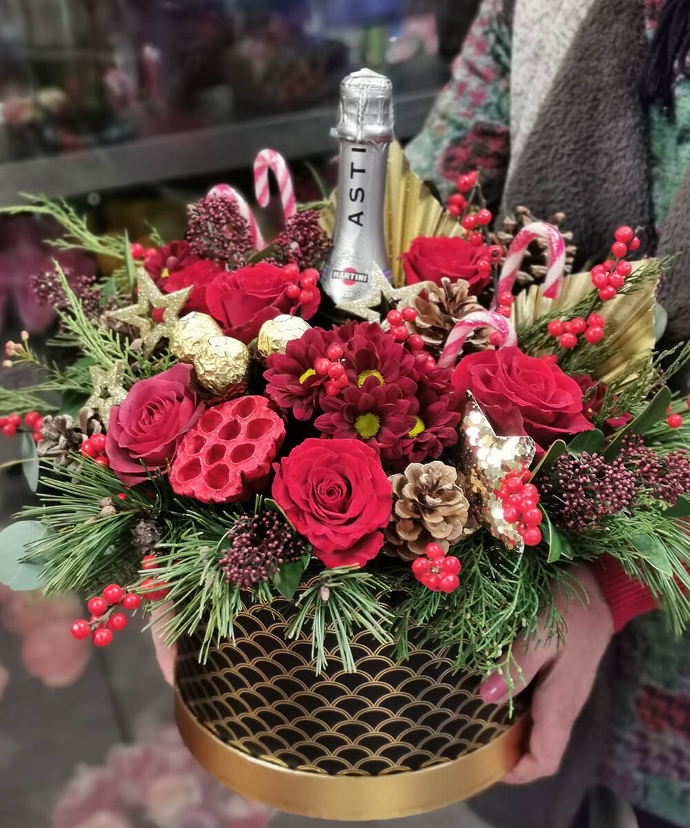 Ziedu pušķi - Ziedu klēpis