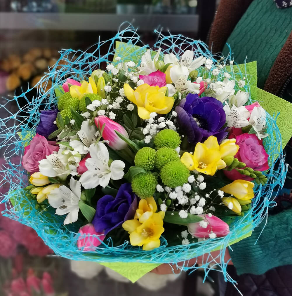 Ziedu pušķi - Ziedu klēpis